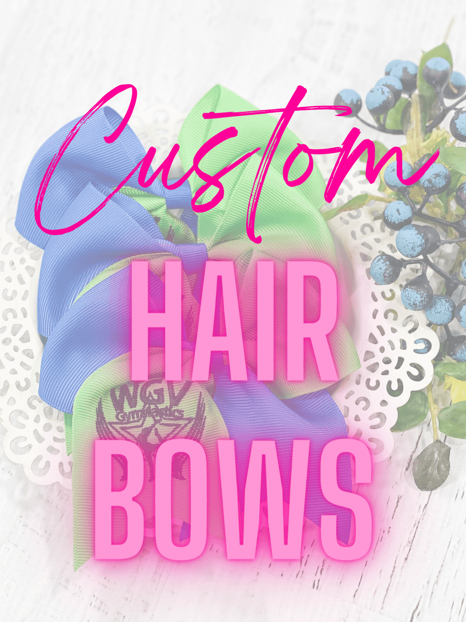 Custom Cheer Bows, Team Bows, Custom Hair Bows – The Hair Bow Company